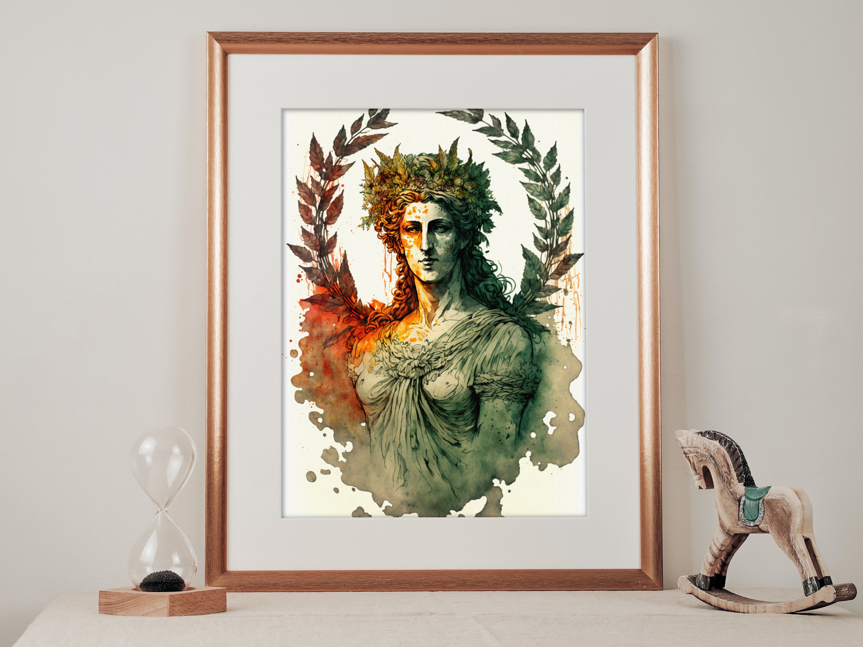 Ceres Demeter, the Goddess of Agriculture & Sacred Law, Greek Mythology ...
