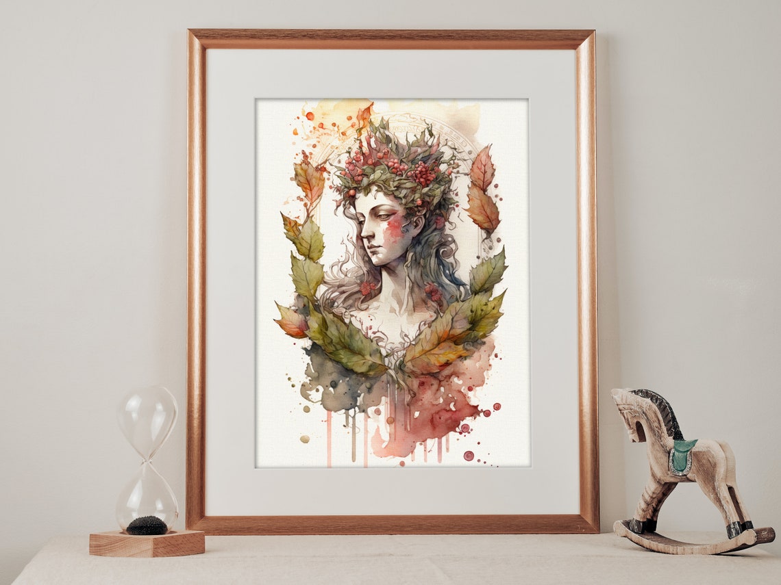 Goddess Persephone Proserpina, Queen of the Underworld, Greek Mythology ...