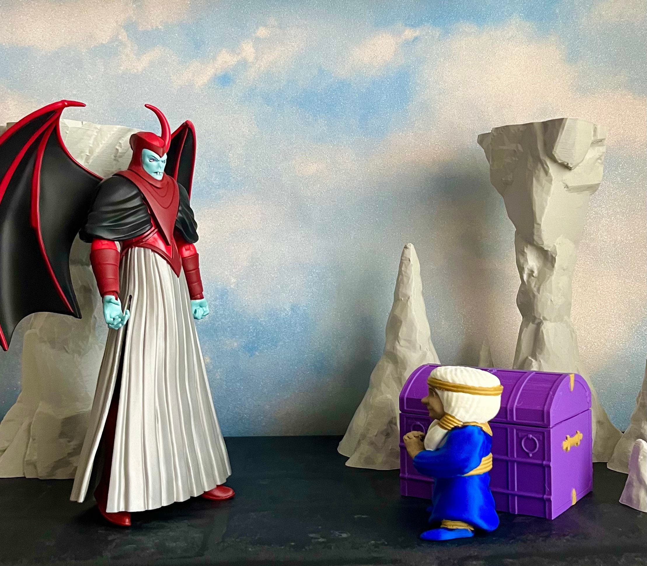 Zandora Dungeons and Dragons Cartoon Figure Zandora the Box. - Etsy