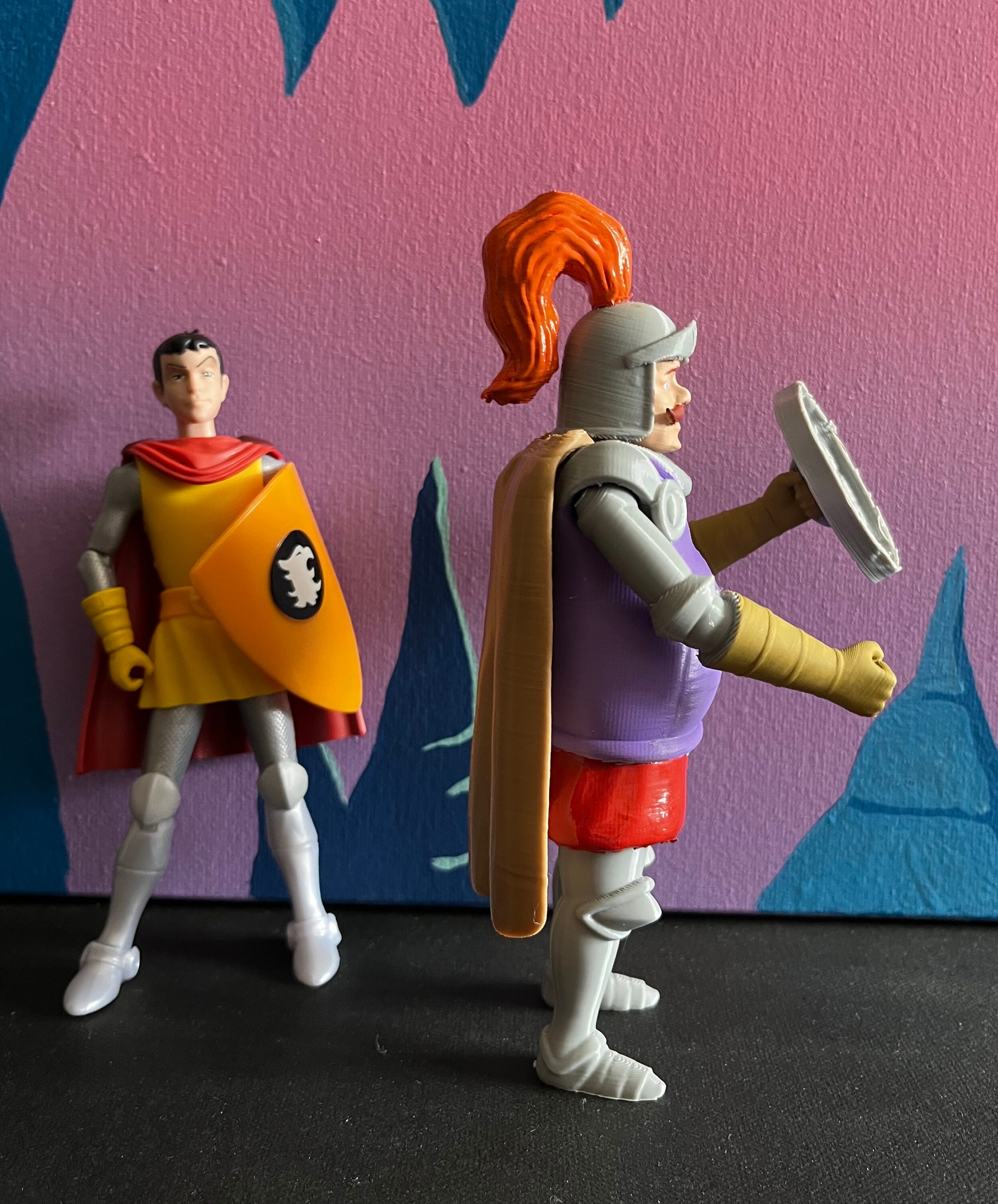 Sir John Dungeons and Dragons Cartoon - the Cowardly Knight - Figure ...