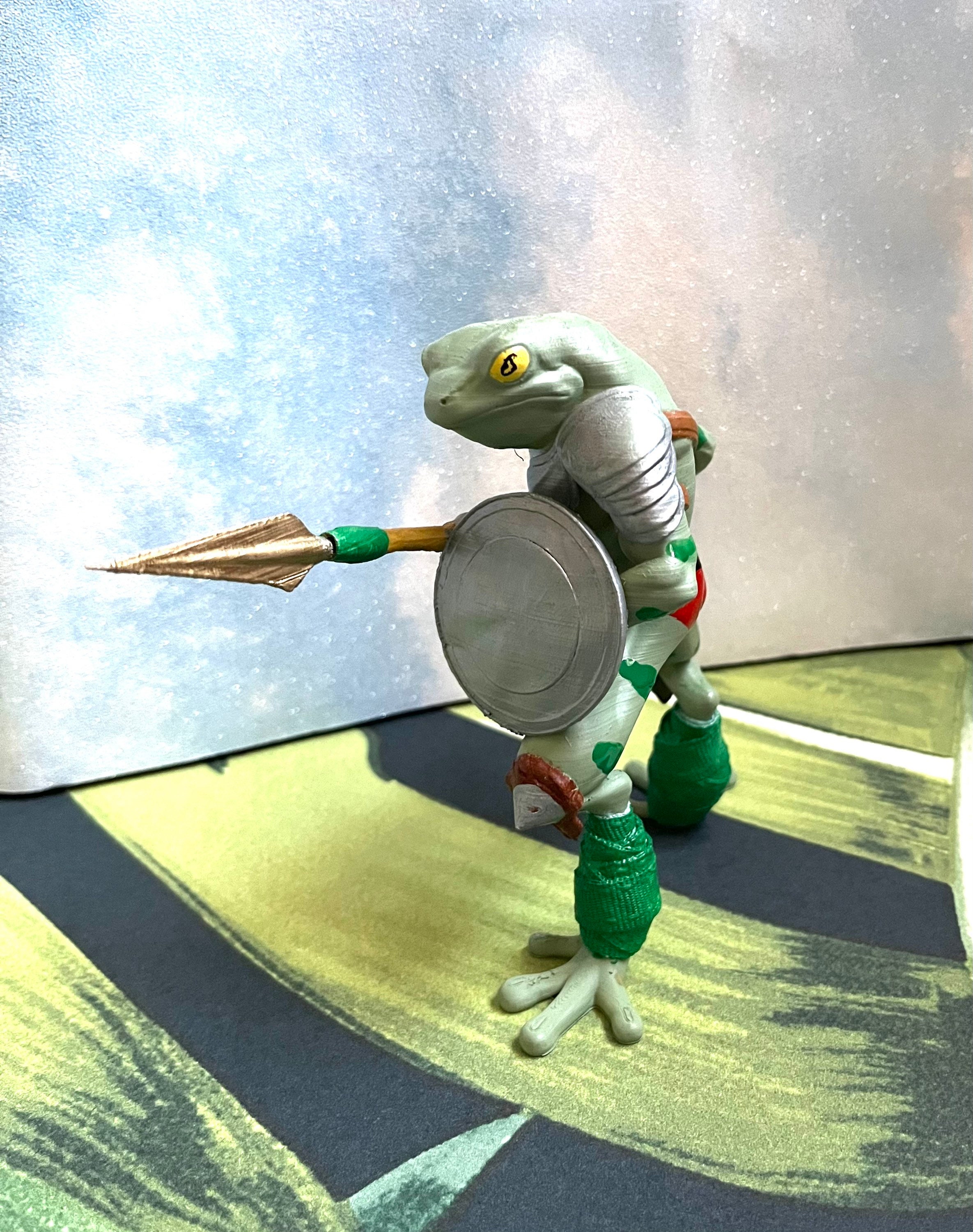 Bullywug- Dungeons and Dragons Cartoon Bullywug Figure 6 Inch Scale ...