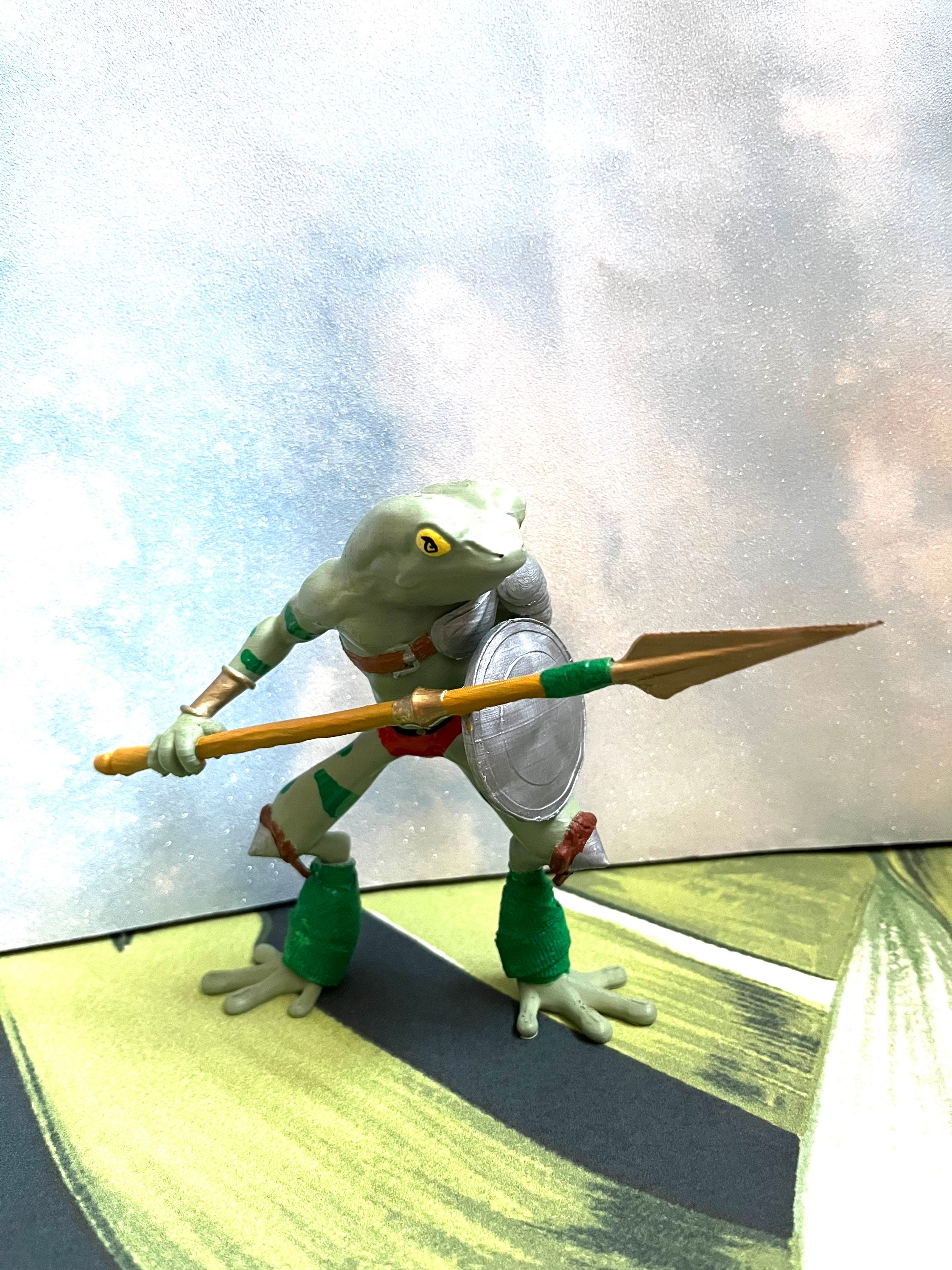 Bullywug- Dungeons and Dragons Cartoon Bullywug Figure 6 Inch Scale ...