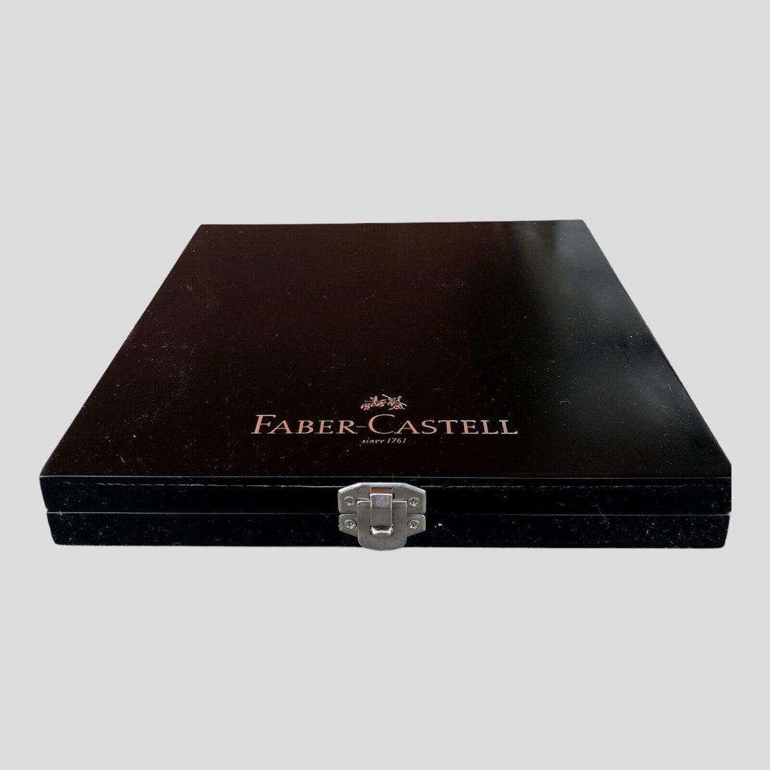 Original Faber Castell, Wooden Pen Holder 6 Places, Desk Objects ...