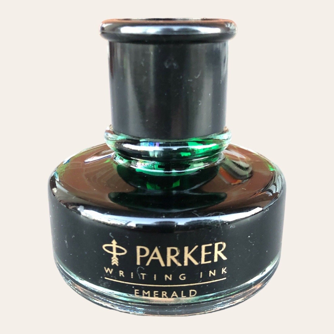 PARKER Penman Emerald Fountain Pen Ink 50 Ml, Collectible Ink ...