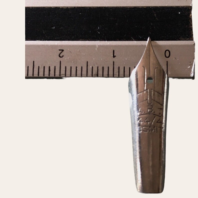 Lot 3 Vintage ABT Osmit Nibs Number 44/4 Steel Fine Gradation, Fine ...