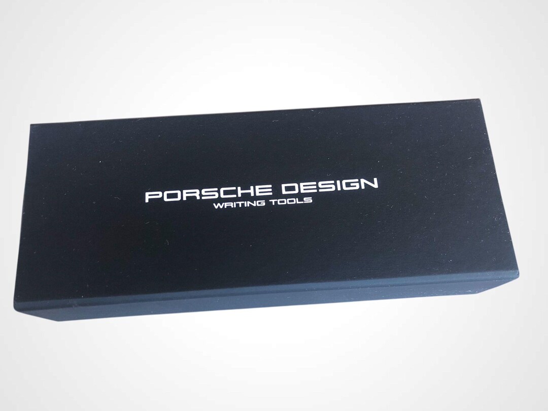 Original Porsche Design Writing Tools Box – Black With Magnetic Closure ...