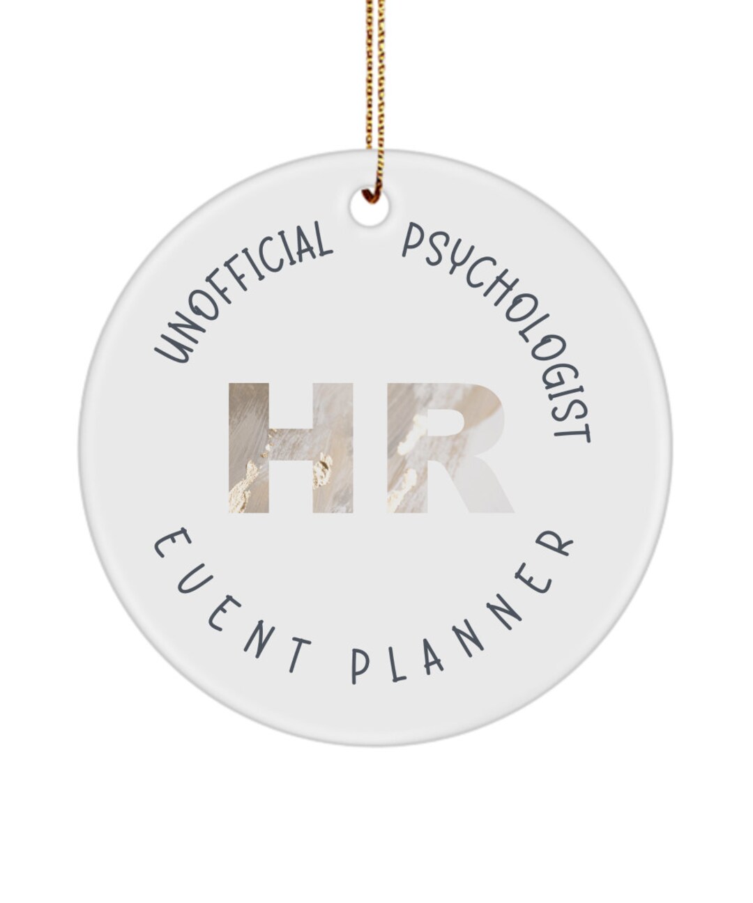 HR Christmas Gift, Human Resources Christmas Decoration, HR Ornament ...