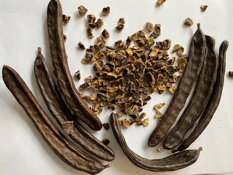 Organic Whole Carob Pods: 100% Raw and Natural - Etsy