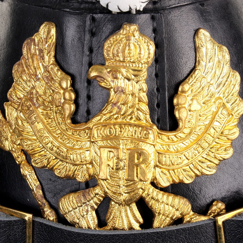 Prussian Shako Helmet WW1 Imperial German Jager Jaeger Army Military ...