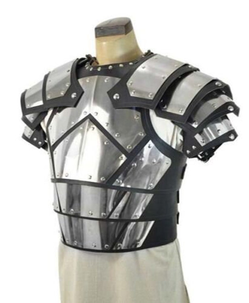 Leather LARP Centurion Body Armor Medieval Chest Armor for - Etsy
