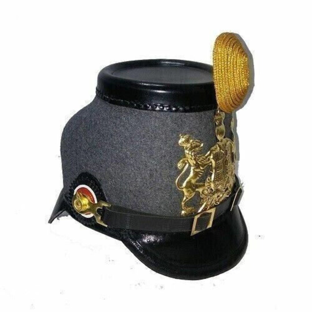 German Prussian Jager Officer's Helmet Prussian Shako - Etsy