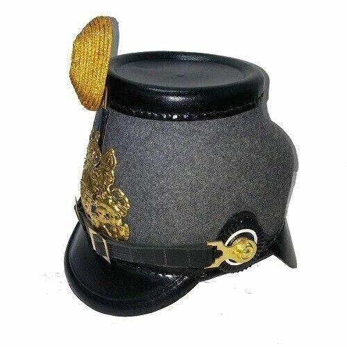 German Prussian Jager Officer's Helmet Prussian Shako - Etsy