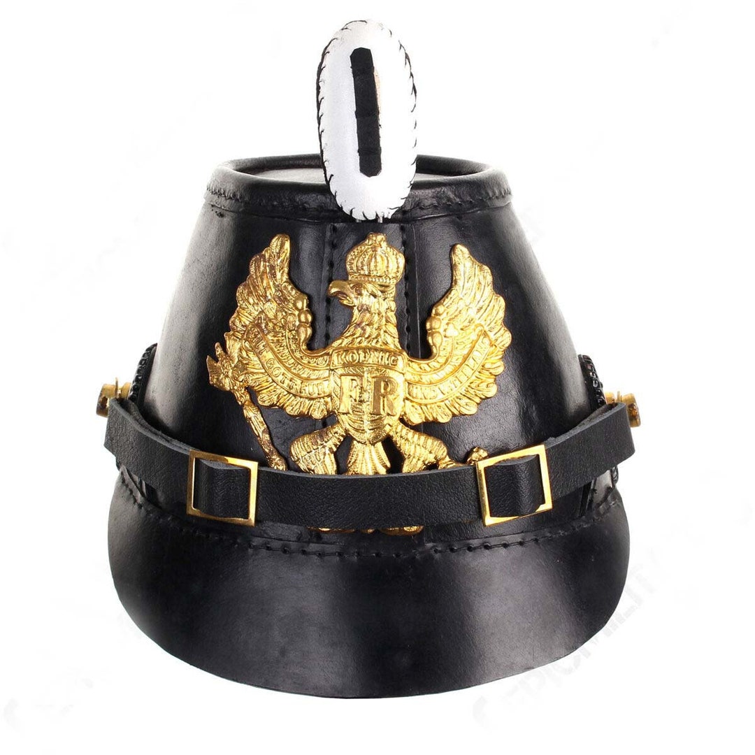 Prussian Shako Helmet WW1 Imperial German Jager Jaeger Army Military ...
