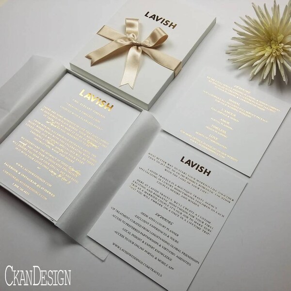 Wedding Program Box - Etsy