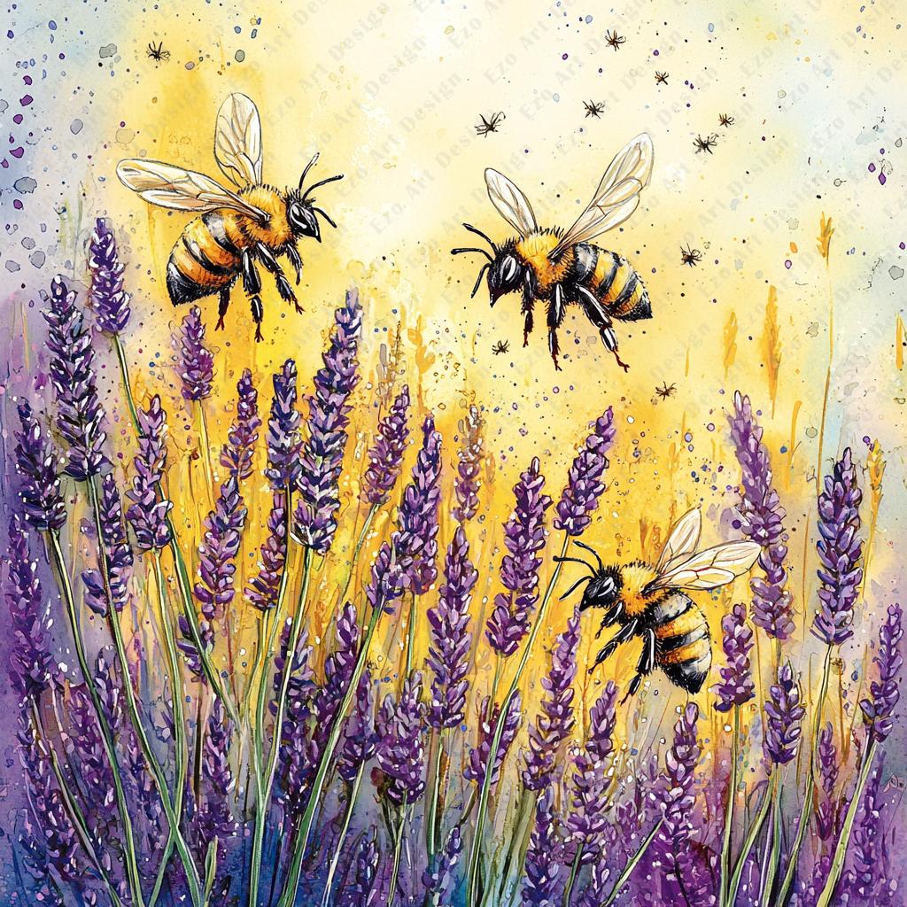 Honey Bees Clipart, 10 High Quality JPG, Cute Bumblebee, Sweet as Honey ...