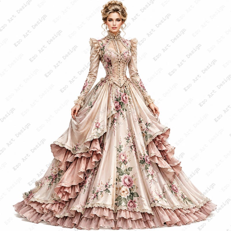 Gothic Victorian Gown - Etsy