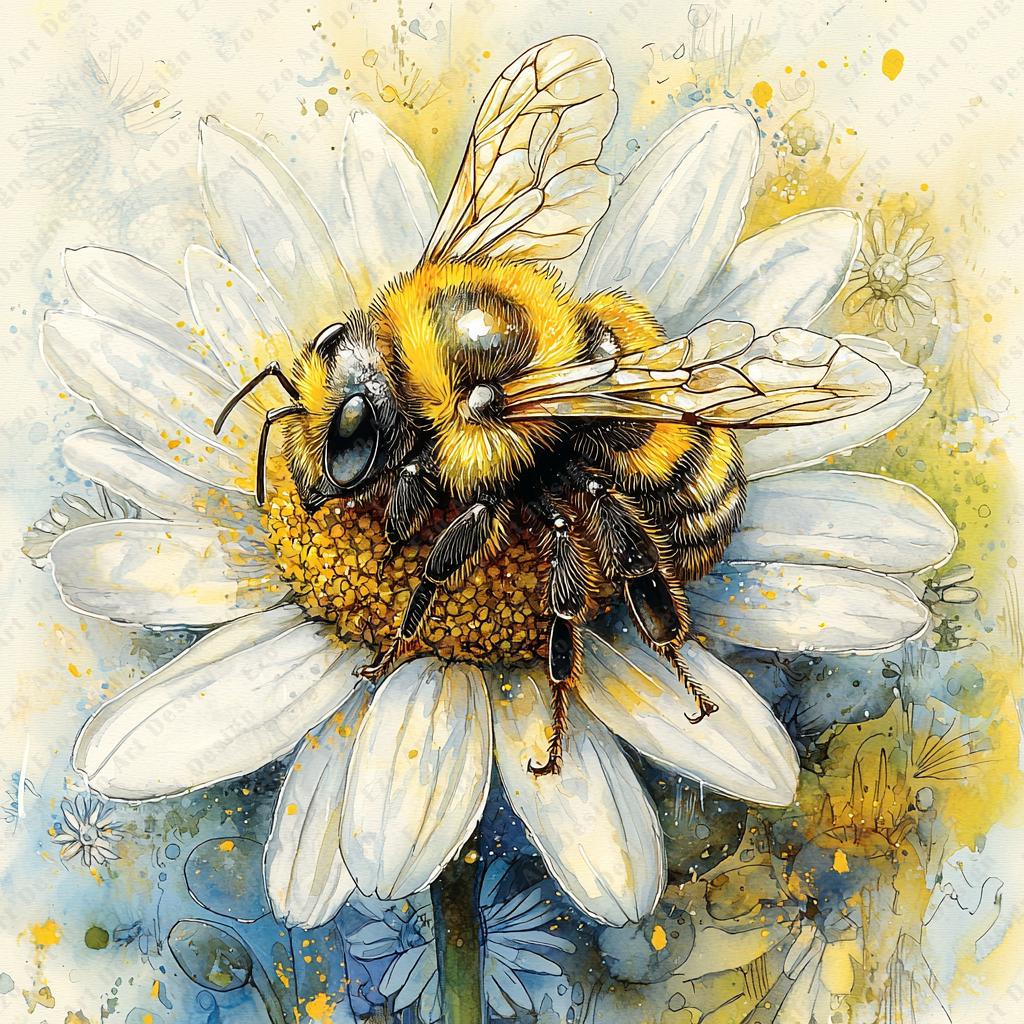 Honey Bees Clipart, 10 High Quality JPG, Cute Bumblebee, Sweet as Honey ...