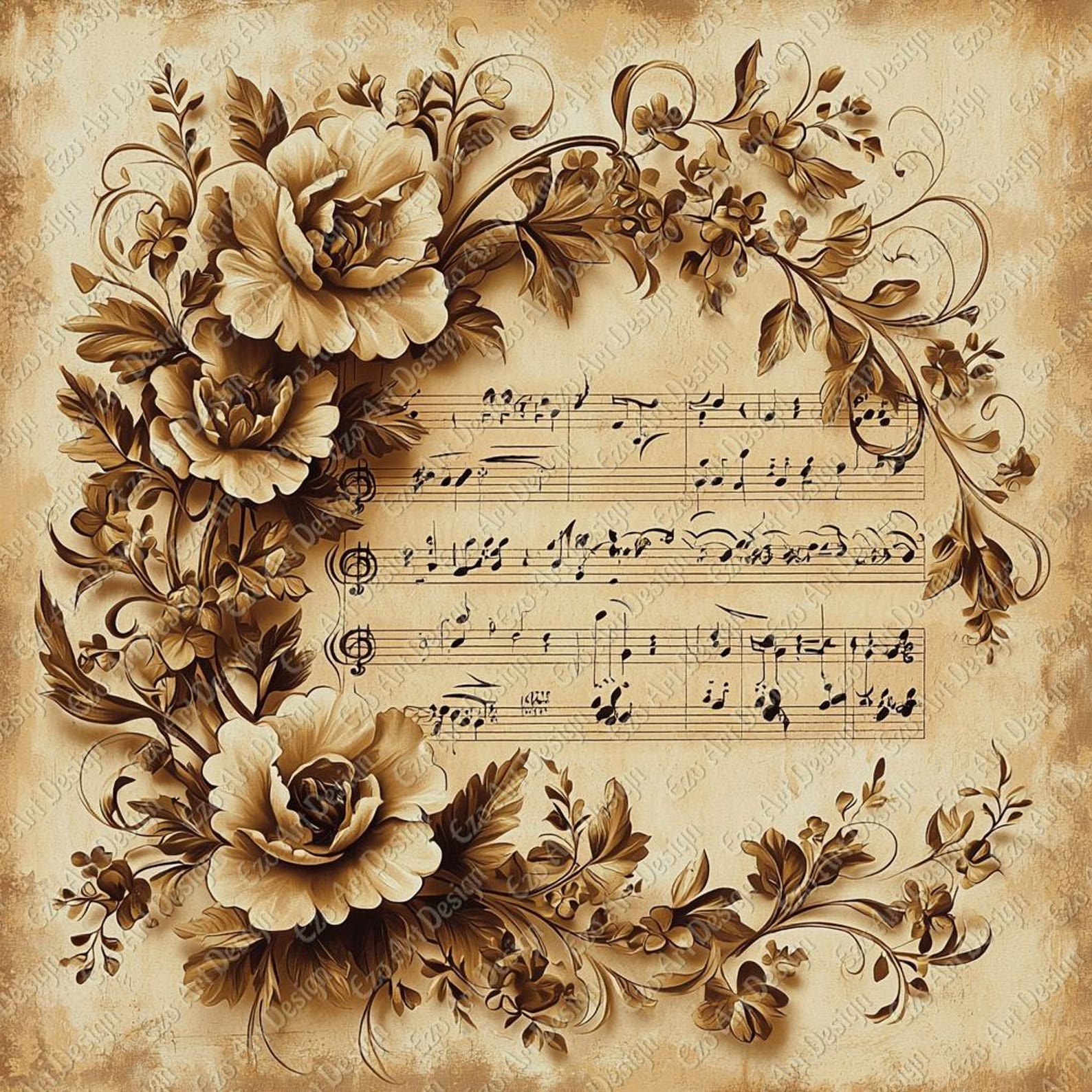 Vintage Music Clipart, Solfege Paper Crafts (digital Download) - Etsy