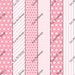 Pink Pattern Digital Paper Pack 24 Papers Scrapbook Papers Seamless ...