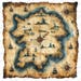 Pirate Treasure Map Clipart, Parchment Style (digital Download) - Etsy