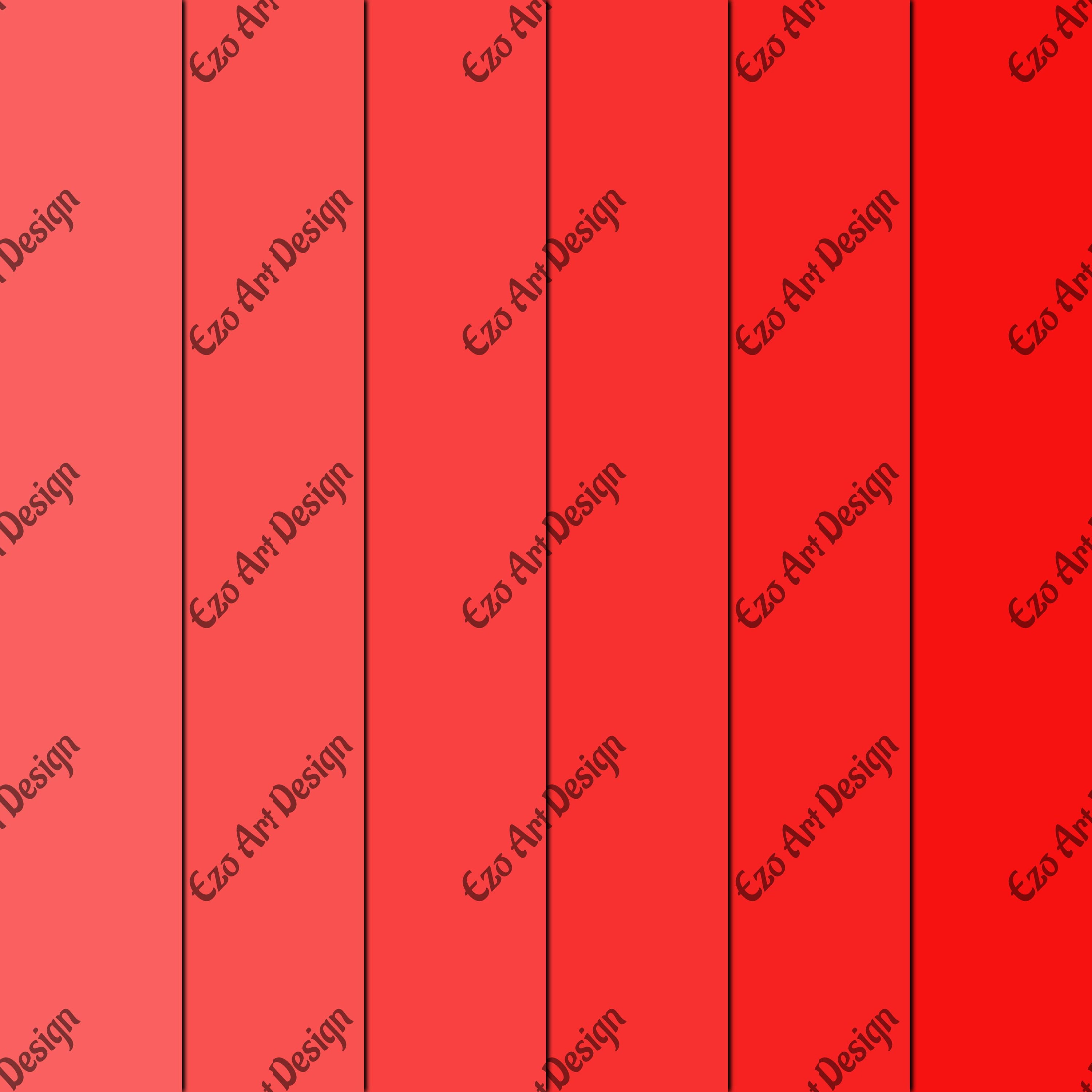 Shades of Bright Red Digital Paper Pack, 24 Papers, Scrapbook Papers ...