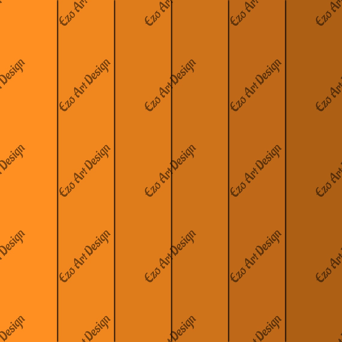 Shades of Poppy Orange Digital Paper Pack, 24 Papers, Scrapbook Papers ...