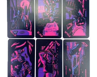 Neon Moon Tarot - Etsy