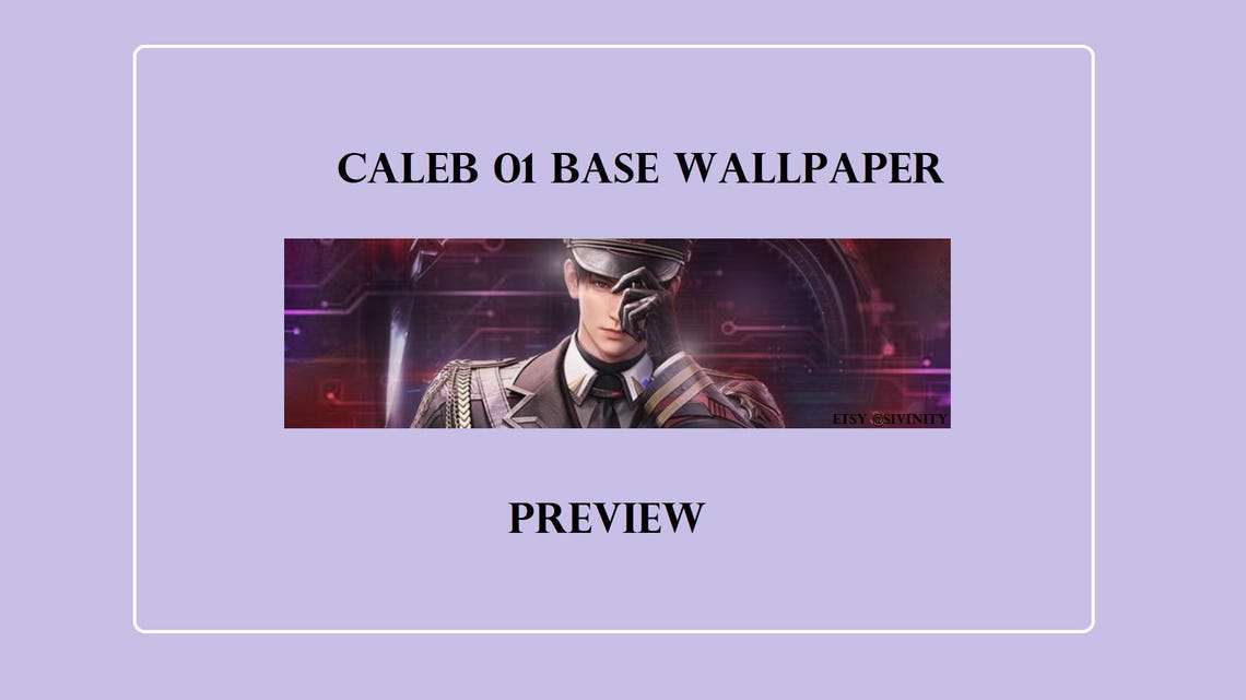 Caleb Love & Deepspace Wallpaper Set of 3 Romantic Aesthetic Desktop ...