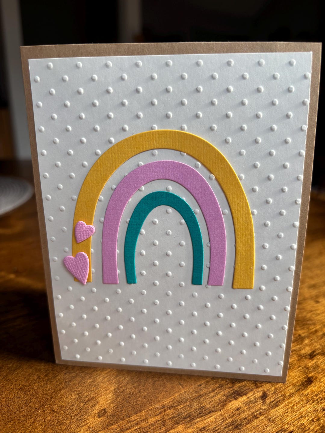 Rainbow Birthday Card, Handmade Birthday Card - Etsy