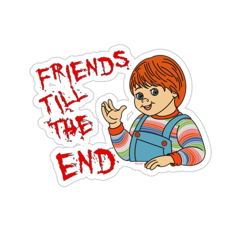 Chucky Sticker Good Guy Doll Halloween Sticker Chucky Doll - Etsy