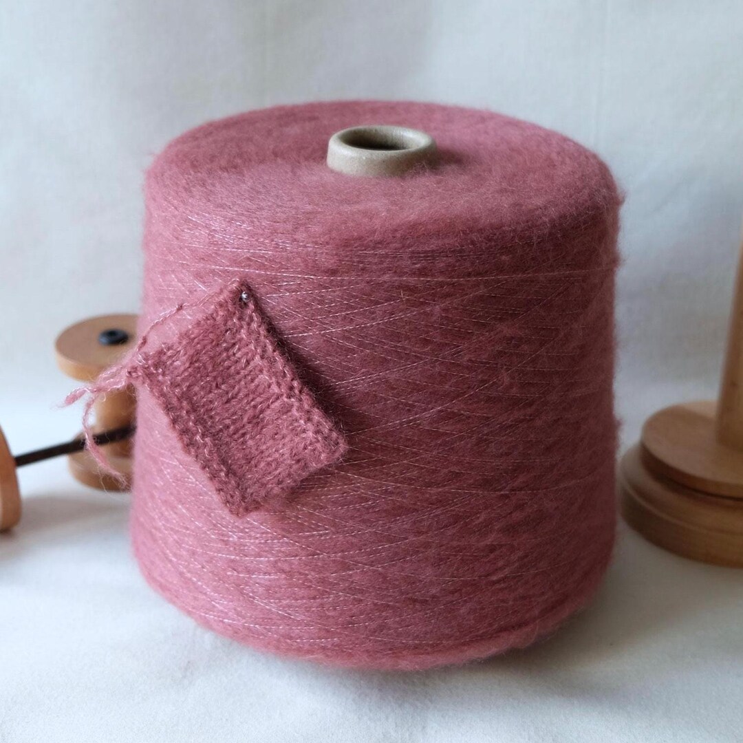 Fluffy Cashmere Silk 75/25 Luxurious Soft Brushed Yarn 1/12 Lace Weight ...
