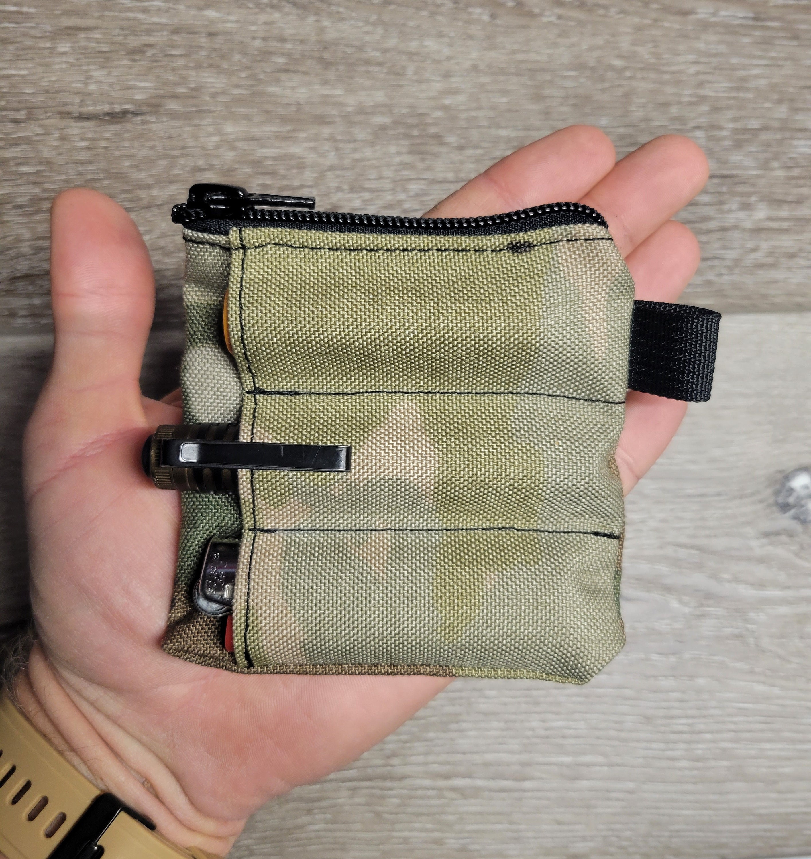 Pocket Organizer Zipper Pouch Wallet 4x4 / Everyday Carry / Pocket ...