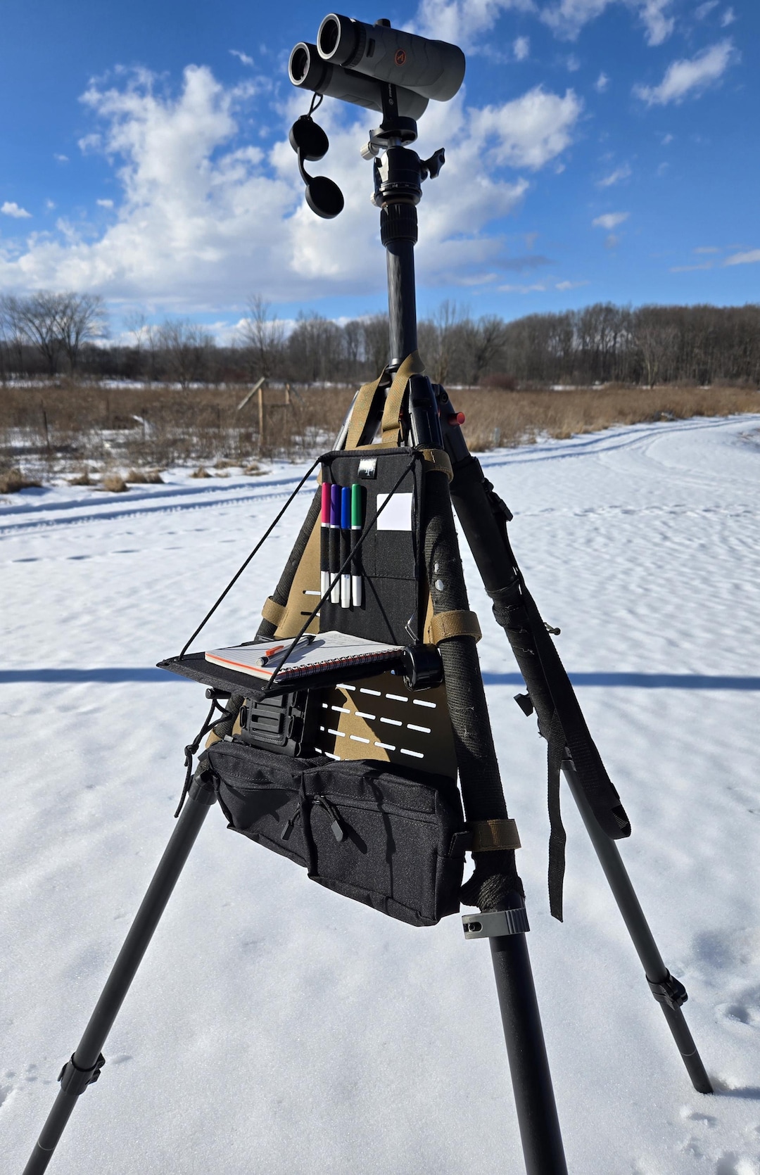 Docking Station Modular Tripod Organizer Molle PALS Panel / Shooting ...