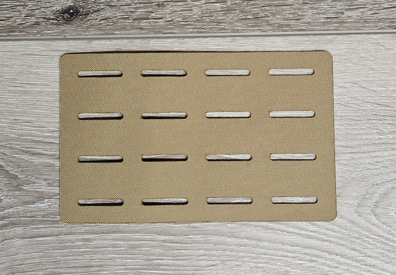 Laser Cut PALS Panel: Squadron Laminate Cordura Fabric, Customizable ...