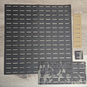 Laser Cut PALS Panel: Squadron Laminate Cordura Fabric, Customizable ...