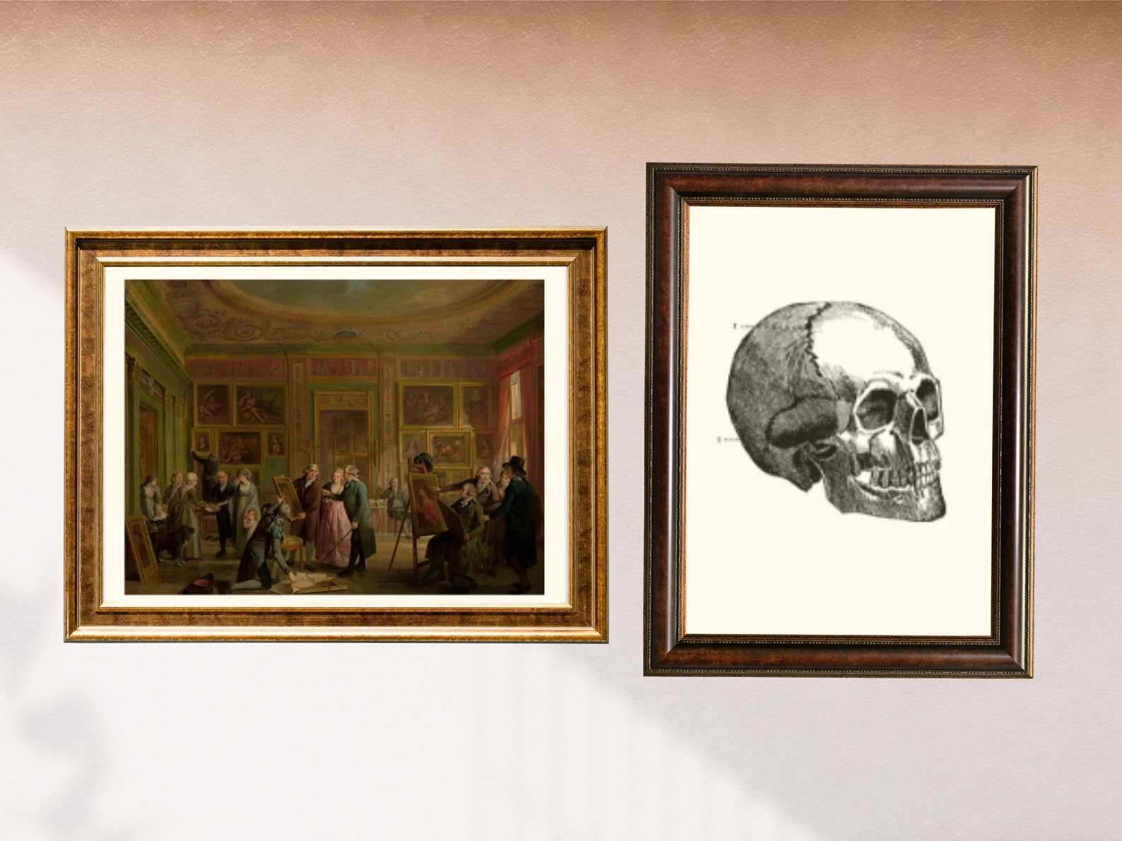 Printable Dark Academia Gallery Wall SET | Antique Prints Gothic ...