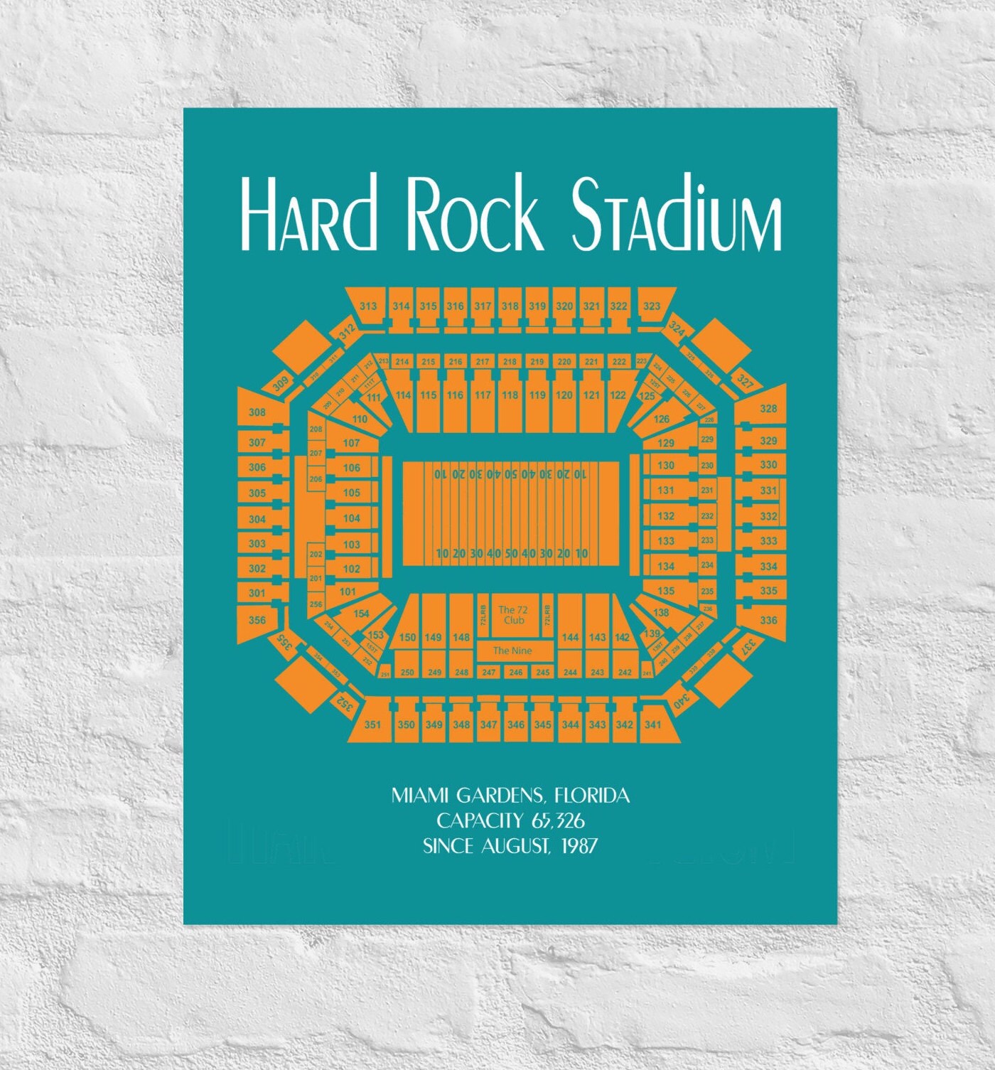 Joe Robbie Stadium Seating Chart