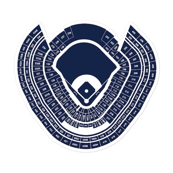 Yankee Stadium Wall Decal - Etsy