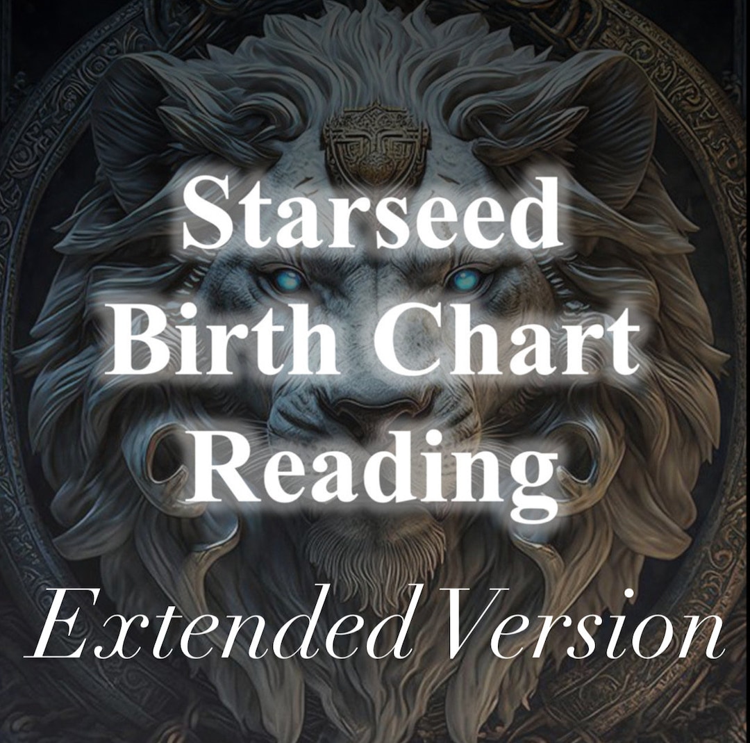 EXTENDED Starseed Origin Birth Chart Reading - Etsy