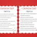 Canada Day Trivia Quiz Game| Printable | Instant Download | Party Game ...