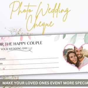 Fake Wedding Gift Cheque - 60+ Gift Ideas for 2024
