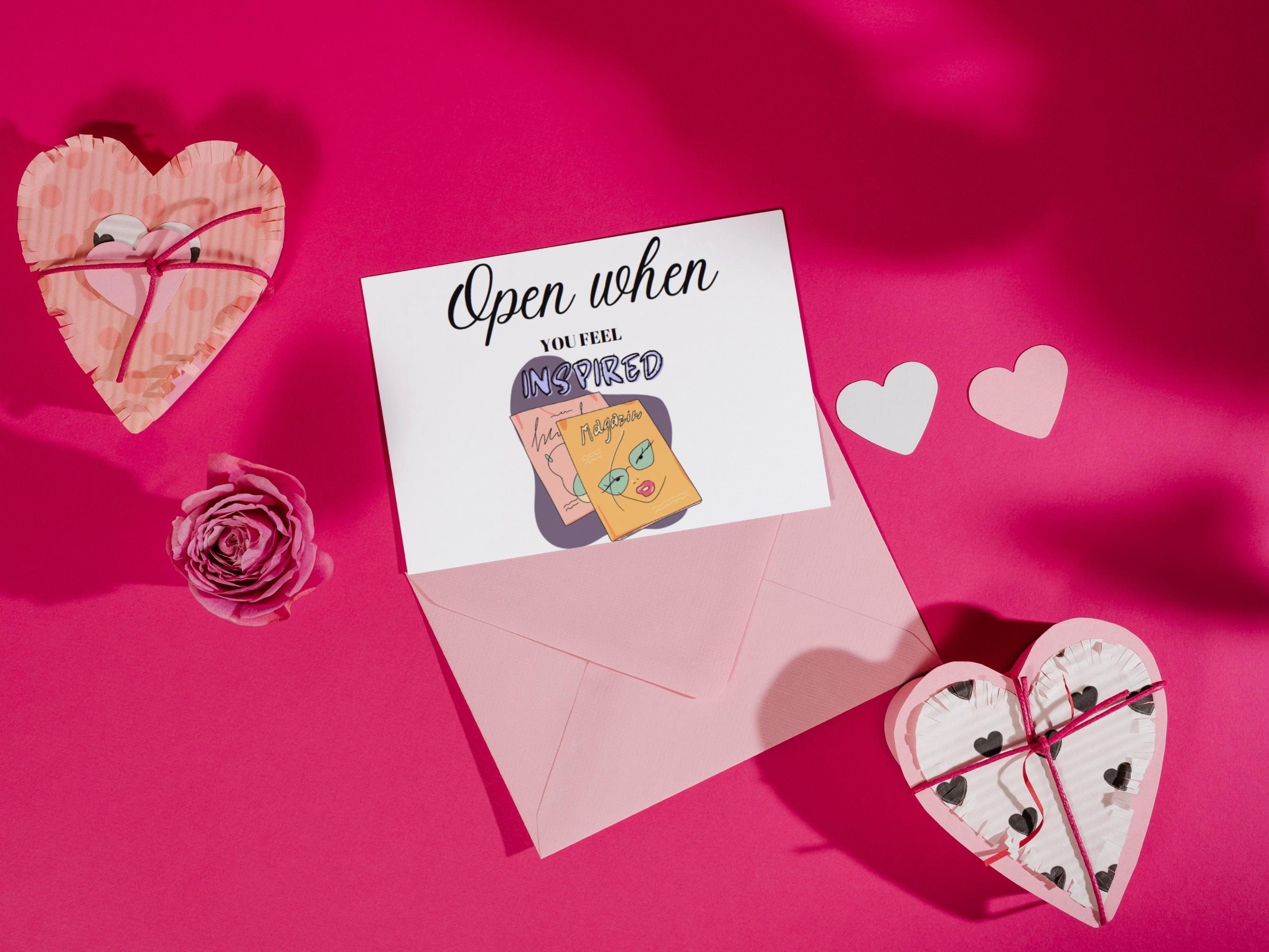 75 Situational Open When Envelope Labels for College Students - Etsy