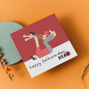 Printable Fathers Day Card Best Dad Ever Funny Fathers Day Card Happy ...