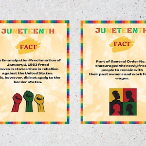 Juneteenth | Juneteenth History Posters |juneteenth Activity | Black ...