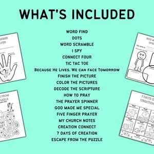 Sunday School Activities Preschool Christian Bible Verse Homeschool ...