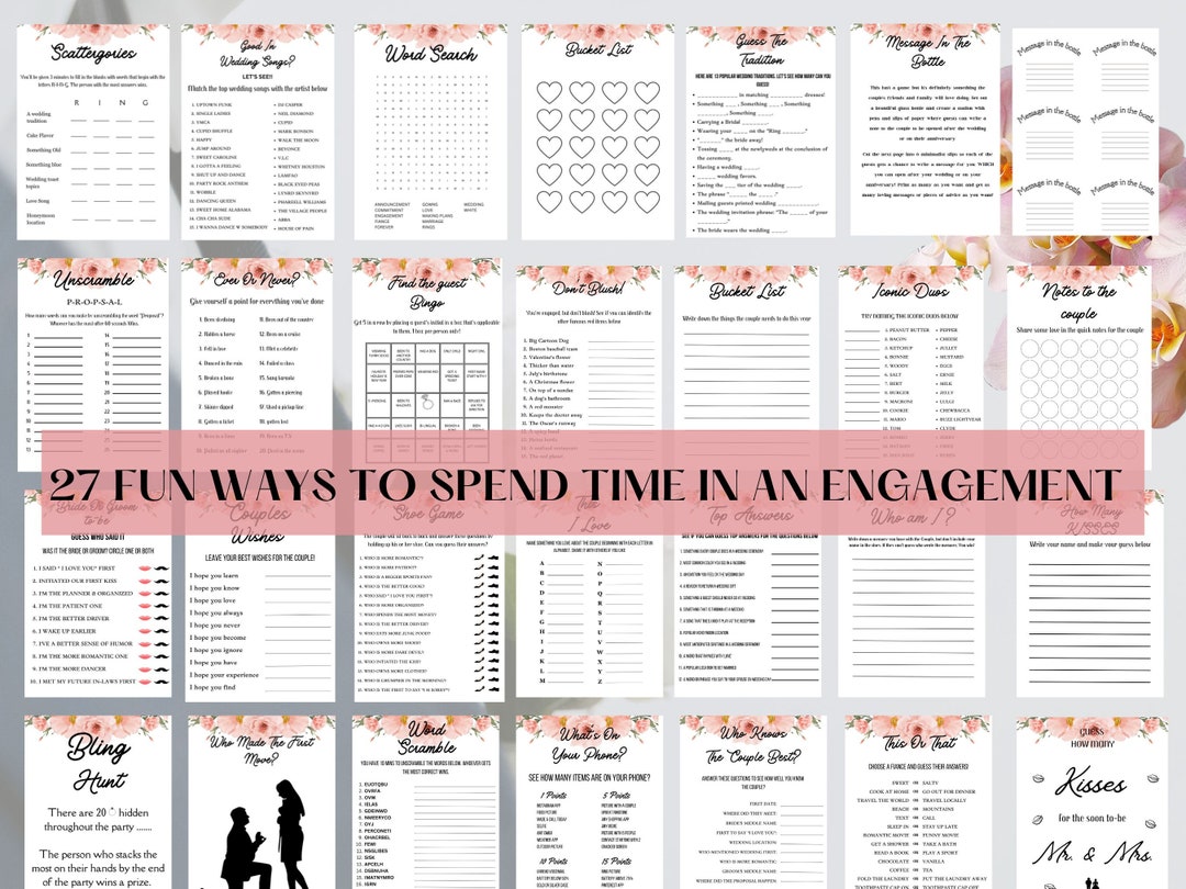 Engagement Party Games | Engagement Party Ideas | Couples Games ...