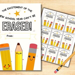 Printable Back to School Tags Supplies Art and Craft Gift Tag Template ...