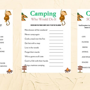 Camping Games | Camping Games Kids Families Adults | Camping Games ...