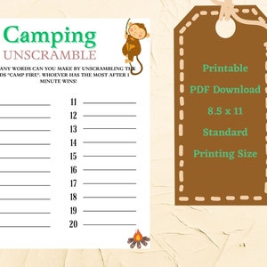 Camping Games | Camping Games Kids Families Adults | Camping Games ...