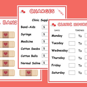 Doctor Pretend Play Printable | Kids Activities | Hospital Dramatic ...